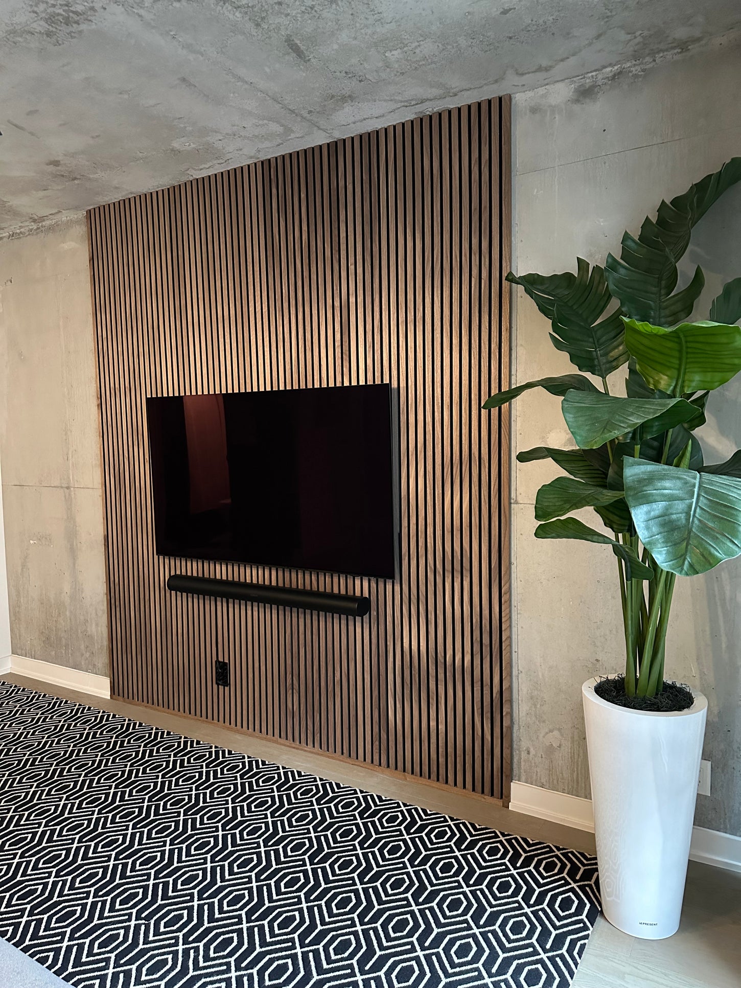 Acoustic Natural Wood Veneer Slat Wall Panels – VIP Classic Moulding