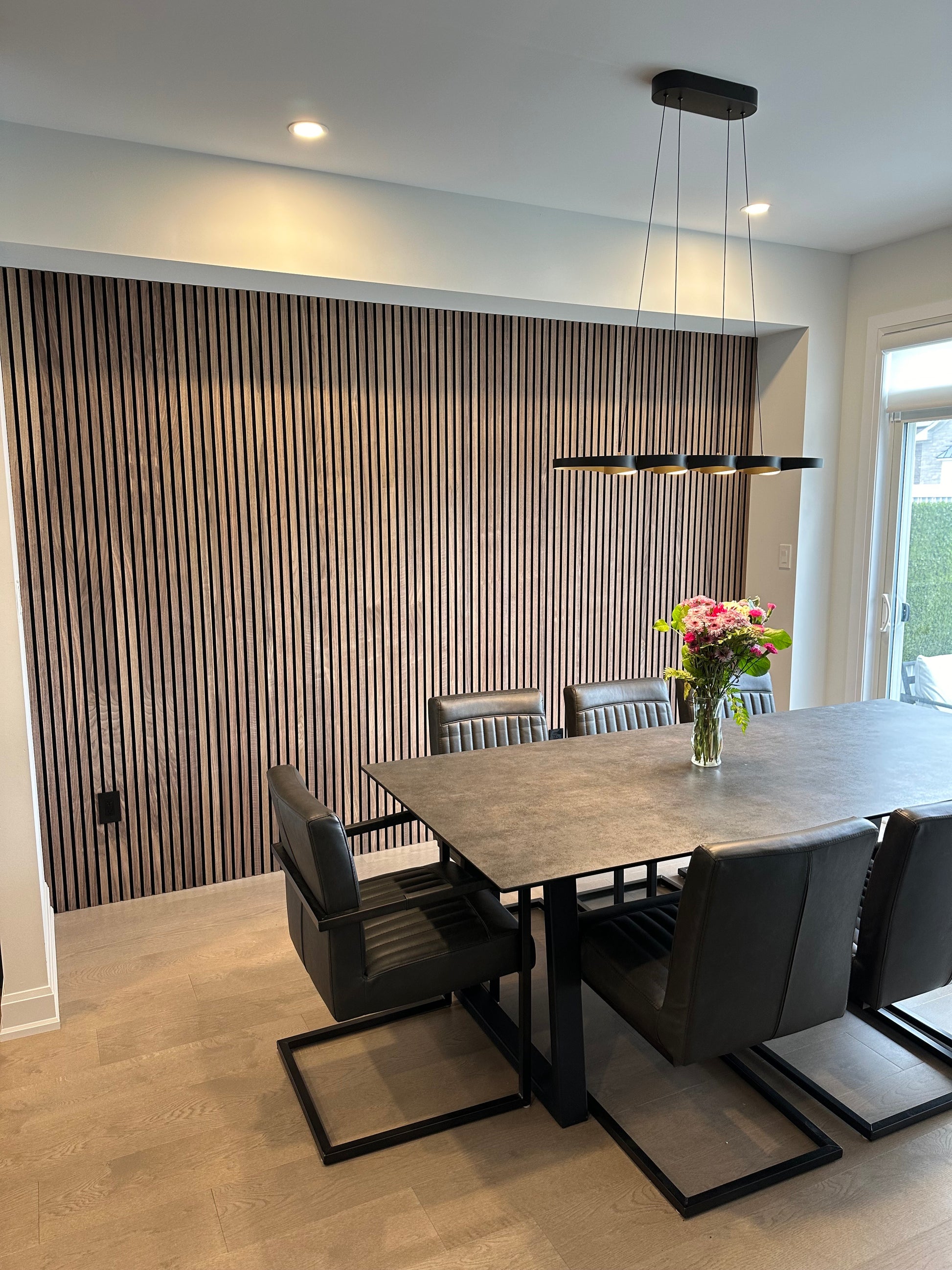 Natural Walnut Wood Slat Wall Panels – VIP Classic Moulding
