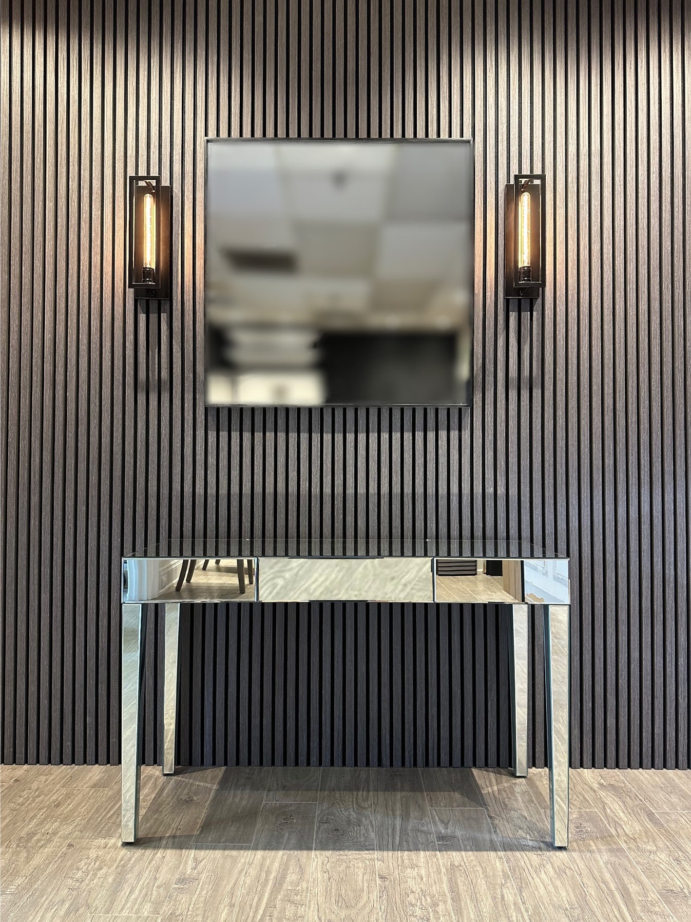 Wood Slat Wall Panels Technical Grey – VIP Classic Moulding