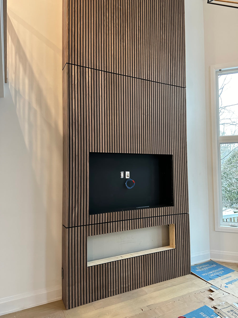 Acoustic Natural Wood Veneer Slat Wall Panels Online Shop – VIP Classic ...